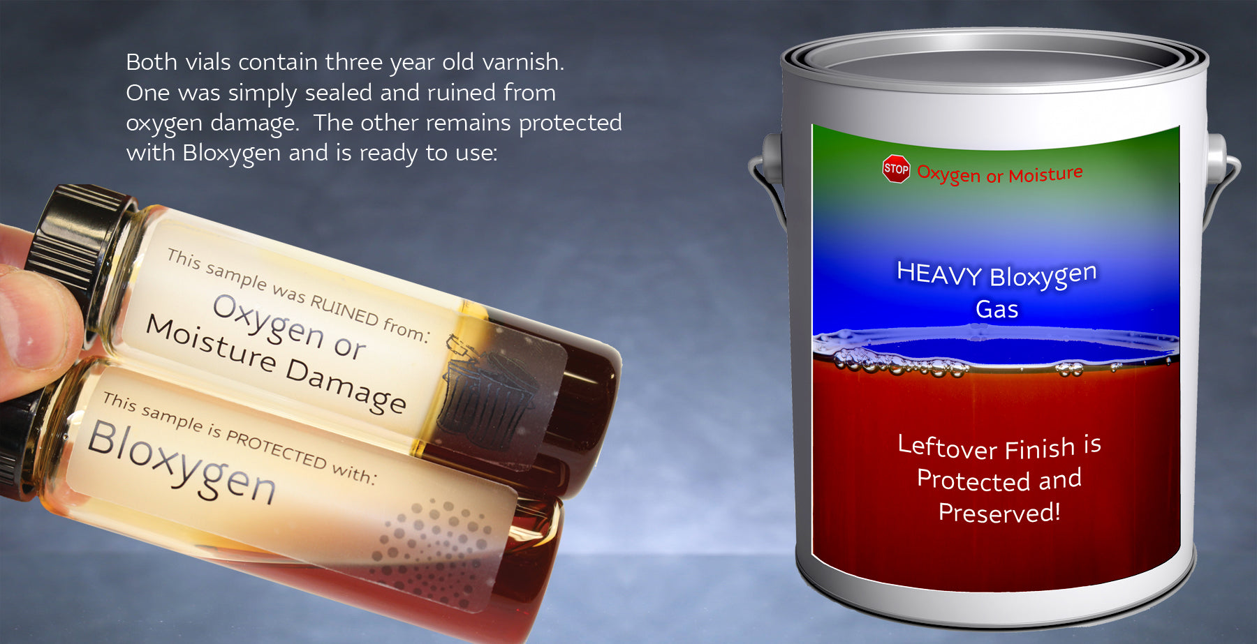 Bloxygen - Inert Gas Preservation